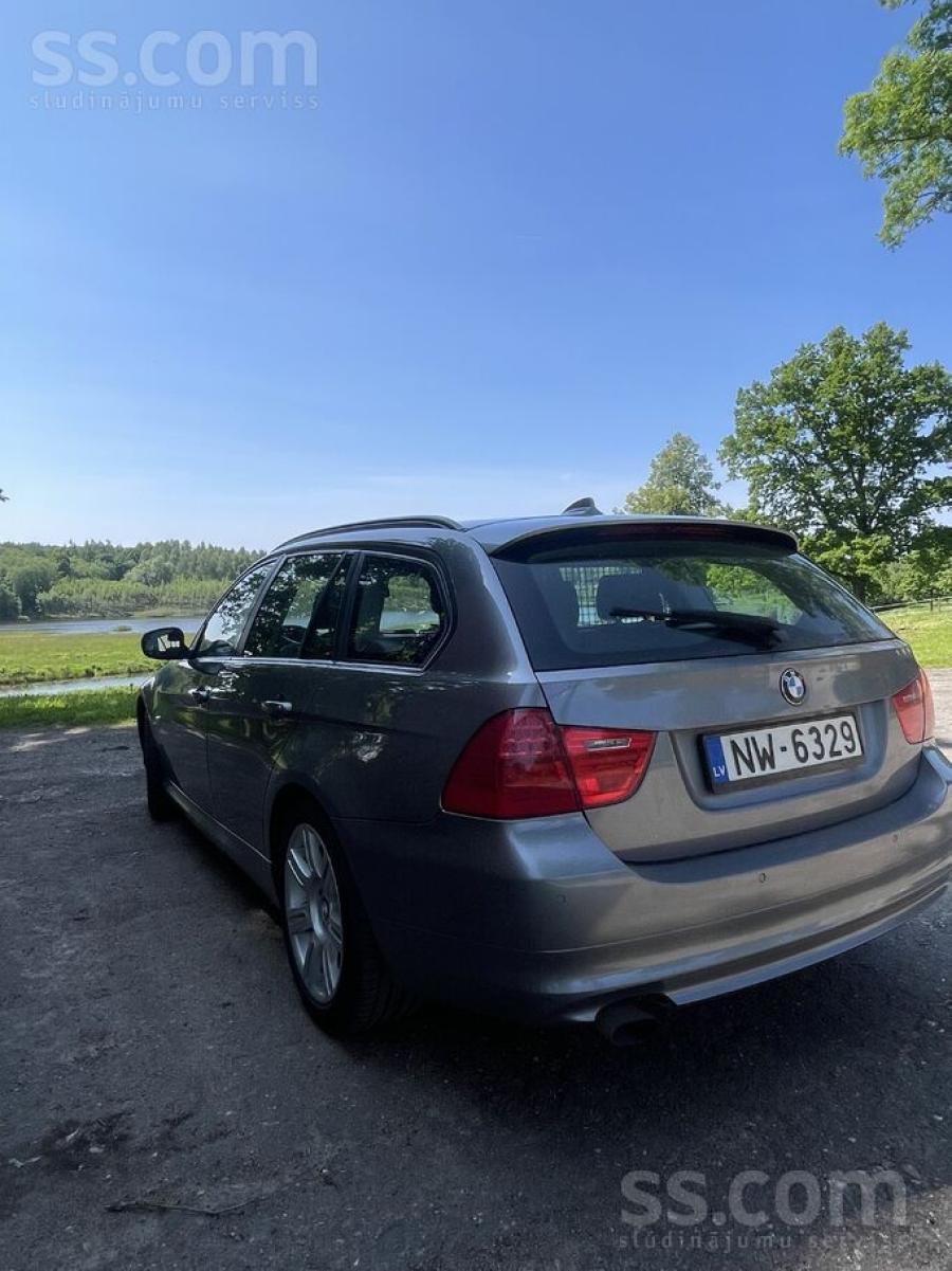 Grey BMW 318 2010 in Limbazi, with an engine capacity of 1.80 L and mileage of 270 thousand km for 8550 €, photo 8 on AUTOMOTO.COM.LV