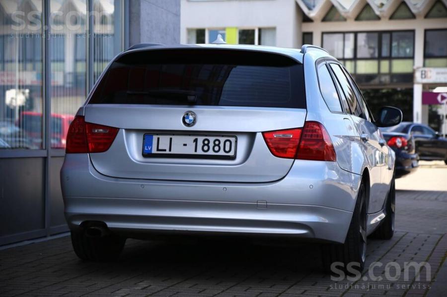 Grey BMW 318 2010 in Riga, with an engine capacity of 2.00 L and mileage of 0 thousand km for 4995 €, photo 6 on AUTOMOTO.COM.LV
