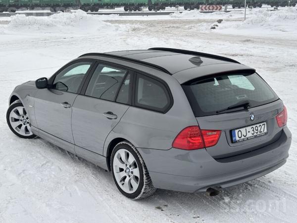 Grey BMW 318 2010 in Ventspils, with an engine capacity of 2.00 L and mileage of 213 thousand km for 5650 €, photo 4 on AUTOMOTO.COM.LV