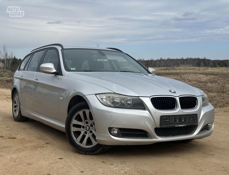 Grey BMW 318 2010 in Vilnius, with an engine capacity of 2.00 L and mileage of 280 thousand km for 2850 €, photo 1 on AUTOMOTO.COM.LV