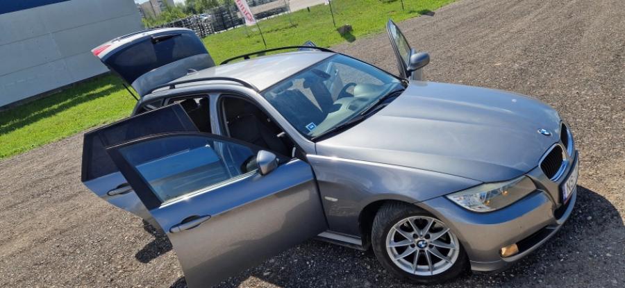 Grey BMW 318 2010 in Riga, with an engine capacity of 2.00 L and mileage of 255 thousand km for 4750 €, photo 37 on AUTOMOTO.COM.LV