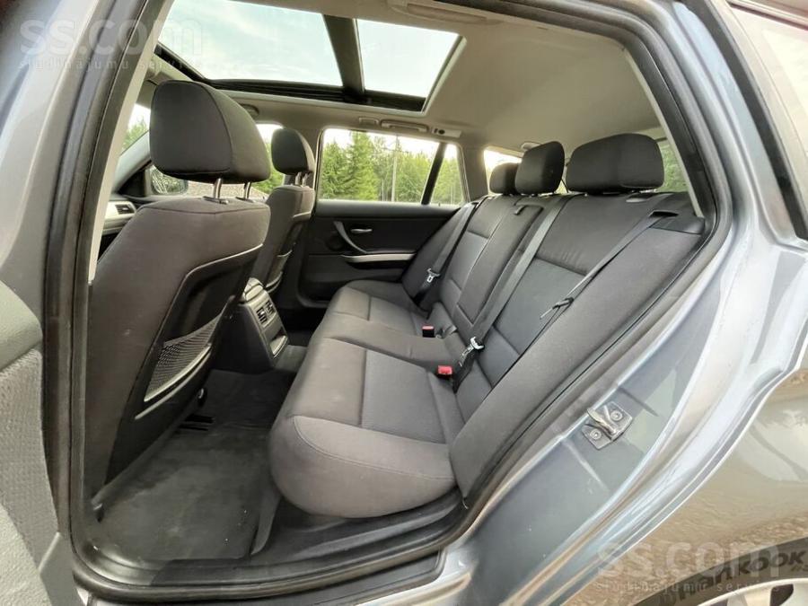 Grey BMW 318 2010 in Cesis, with an engine capacity of 2.00 L and mileage of 0 thousand km for 4150 €, photo 10 on AUTOMOTO.COM.LV
