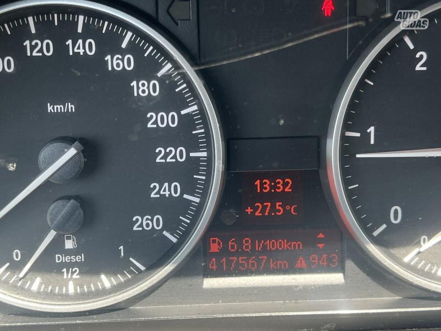 Серый БМВ 318 2010 в Ионава, объемом двигателя 2.00 л и пробегом 418 тыс. км за 3900 €, фото 10 на AUTOMOTO.COM.LV