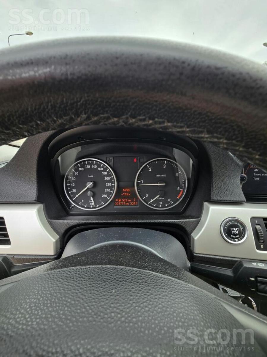 Grey BMW 318 2010 in Riga, with an engine capacity of 2.00 L and mileage of 304 thousand km for 4950 €, photo 9 on AUTOMOTO.COM.LV