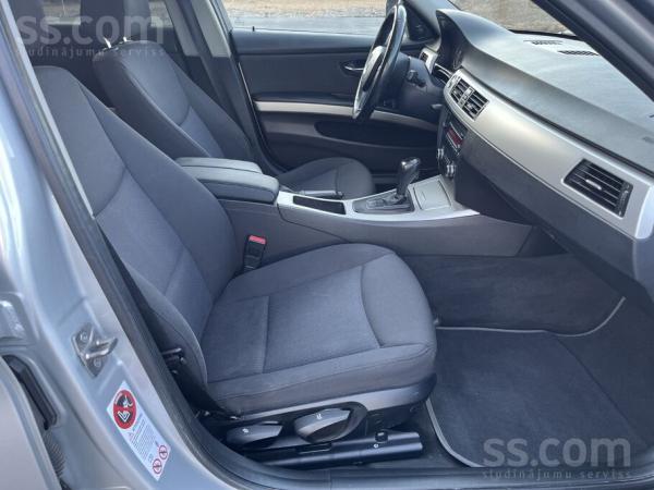 Grey BMW 318 2010 in Tallinn, with an engine capacity of 2.00 L and mileage of 345 thousand km for 4999 €, photo 9 on AUTOMOTO.COM.LV