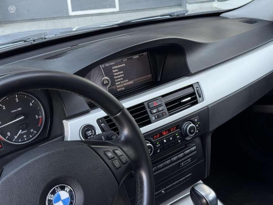 Grey BMW 318 2010 in Vilnius, with an engine capacity of 2.00 L and mileage of 342 thousand km for 3400 €, photo 8 on AUTOMOTO.COM.LV