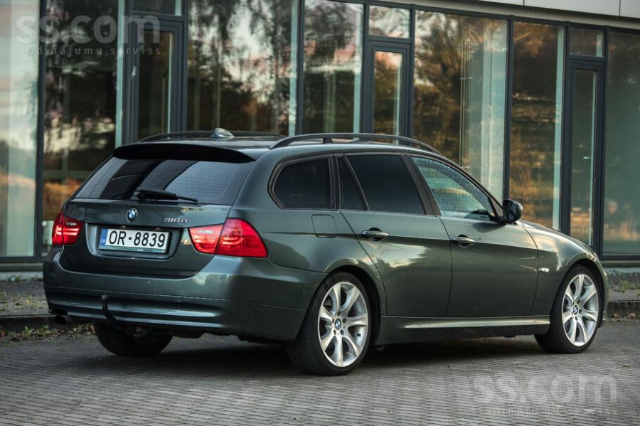 Grey BMW 318 2010 in Tukums, with an engine capacity of 2.00 L and mileage of 348 thousand km for 5550 €, photo 9 on AUTOMOTO.COM.LV