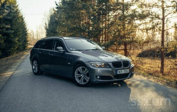 Grey BMW 318 2011 in Jelgava, with an engine capacity of 2.00 L and mileage of 286 thousand km for 4150 €, photo 8 on AUTOMOTO.COM.LV