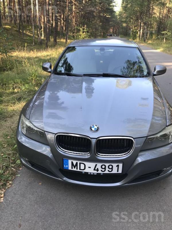 Grey BMW 318 2011 in Jurmala, with an engine capacity of 2.00 L and mileage of 191 thousand km for 4800 €, photo 2 on AUTOMOTO.COM.LV