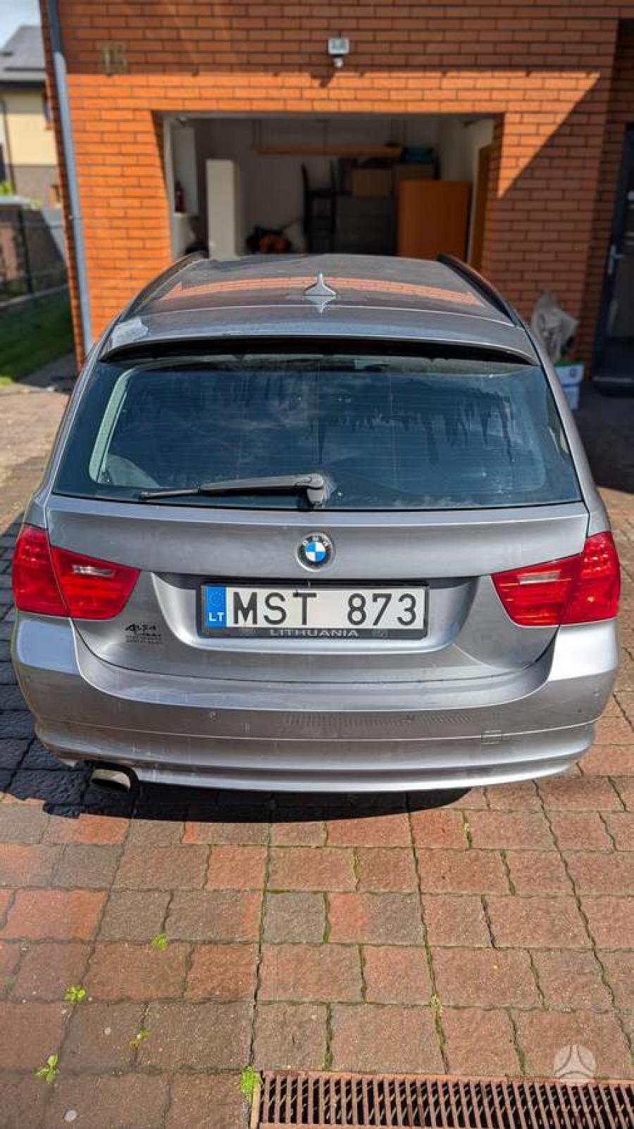 Pelēks BMW 318 2011 Kauņa, ar dzinēja tilpumu 2.00 L un nobraukumu 331 tūkst. km par 3950 €, foto 10 vietnē AUTOMOTO.COM.LV