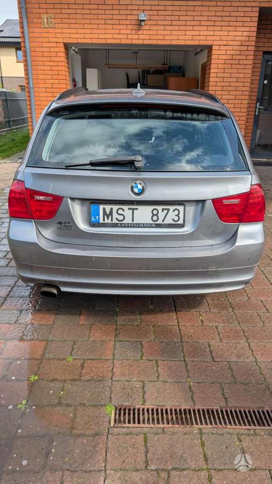 Pelēks BMW 318 2011 Kauņa, ar dzinēja tilpumu 2.00 L un nobraukumu 331 tūkst. km par 3950 €, foto 16 vietnē AUTOMOTO.COM.LV