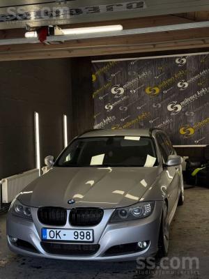 Grey BMW 318 2011 in Valmiera, with an engine capacity of 2.00 L and mileage of 260 thousand km for 3750 €, photo  on AUTOMOTO.COM.LV