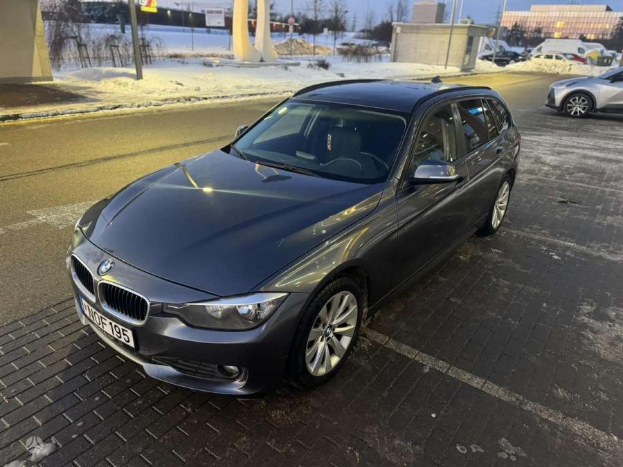 Grey BMW 318 2012 in Vilnius, with an engine capacity of 2.00 L and mileage of 300 thousand km for 5950 €, photo 1 on AUTOMOTO.COM.LV