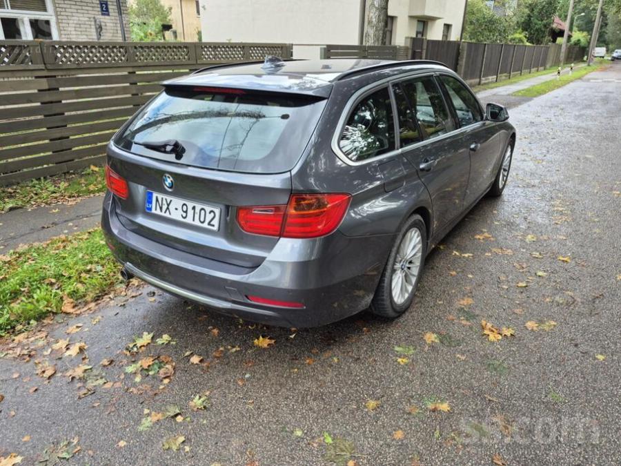 Grey BMW 318 2012 in Riga, with an engine capacity of 2.00 L and mileage of 188 thousand km for 8400 €, photo 5 on AUTOMOTO.COM.LV