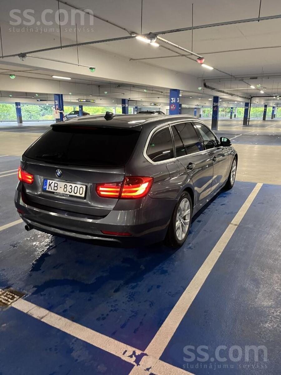 Grey BMW 318 2012 in Riga, with an engine capacity of 2.00 L and mileage of 376 thousand km for 7900 €, photo 3 on AUTOMOTO.COM.LV