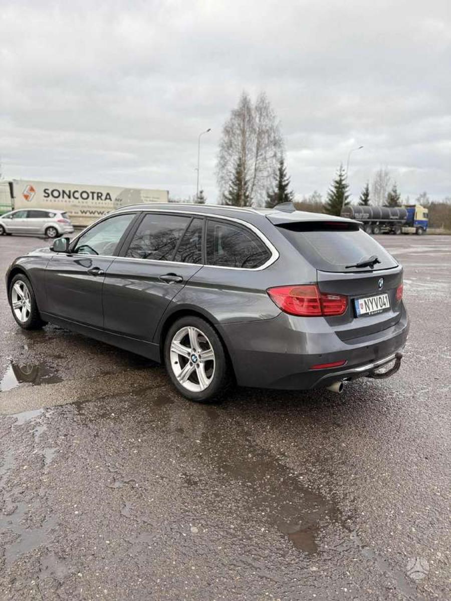 Pelēks BMW 318 2013 Raseiniai, ar dzinēja tilpumu 2.00 L un nobraukumu 296 tūkst. km par 5999 €, foto 5 vietnē AUTOMOTO.COM.LV