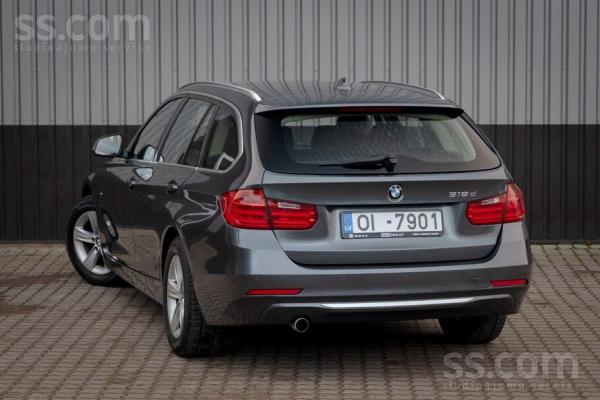 Pelēks BMW 318 2013 Talsi, ar dzinēja tilpumu 2.00 L un nobraukumu 284 tūkst. km par 8590 €, foto 4 vietnē AUTOMOTO.COM.LV