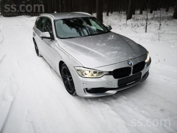 Grey BMW 318 2013 in Riga, with an engine capacity of 2.00 L and mileage of 0 thousand km for 6850 €, photo 2 on AUTOMOTO.COM.LV