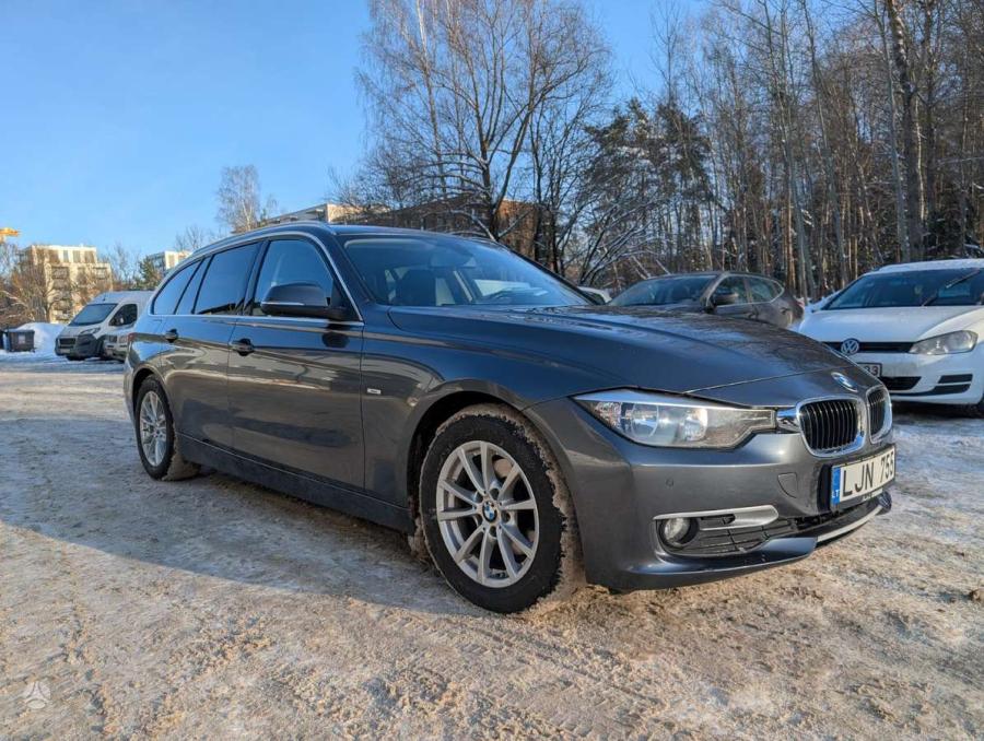 Pelēks BMW 318 2013 Viļņa, ar dzinēja tilpumu 2.00 L un nobraukumu 264 tūkst. km par 7200 €, foto 1 vietnē AUTOMOTO.COM.LV