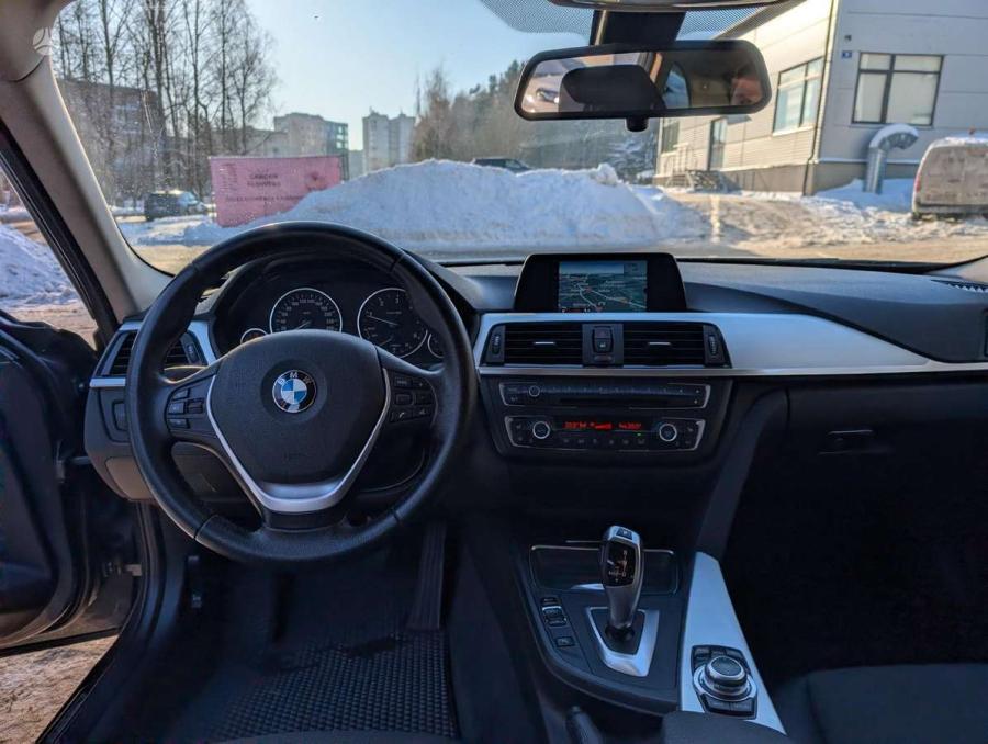 Pelēks BMW 318 2013 Viļņa, ar dzinēja tilpumu 2.00 L un nobraukumu 264 tūkst. km par 7200 €, foto 10 vietnē AUTOMOTO.COM.LV
