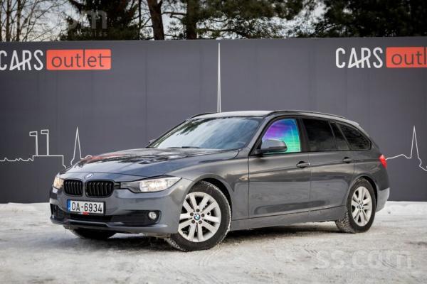 Grey BMW 318 2013 in Riga, with an engine capacity of 2.00 L and mileage of 358 thousand km for 10490 €, photo 1 on AUTOMOTO.COM.LV