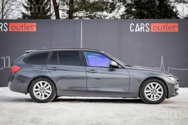Grey BMW 318 2013 in Riga, with an engine capacity of 2.00 L and mileage of 358 thousand km for 10490 €, photo 4 on AUTOMOTO.COM.LV