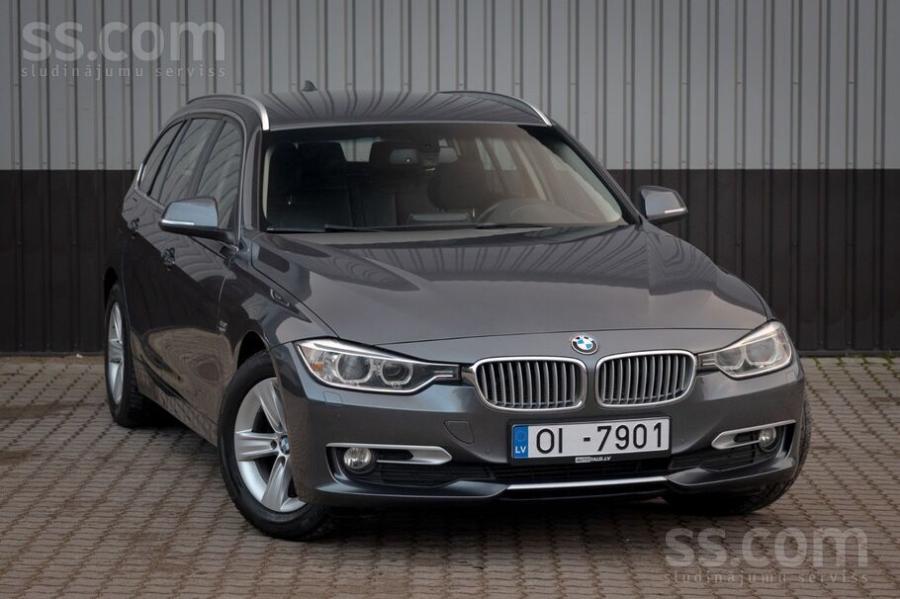 Grey BMW 318 2013 in Talsi, with an engine capacity of 2.00 L and mileage of 284 thousand km for 7950 €, photo 1 on AUTOMOTO.COM.LV
