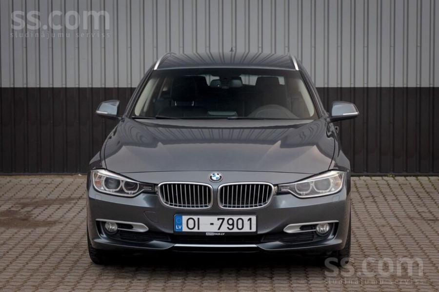Grey BMW 318 2013 in Talsi, with an engine capacity of 2.00 L and mileage of 284 thousand km for 7950 €, photo 3 on AUTOMOTO.COM.LV