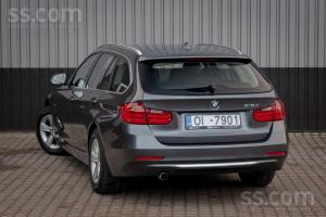 Grey BMW 318 2013 in Talsi, with an engine capacity of 2.00 L and mileage of 284 thousand km for 7950 €, photo 5 on AUTOMOTO.COM.LV