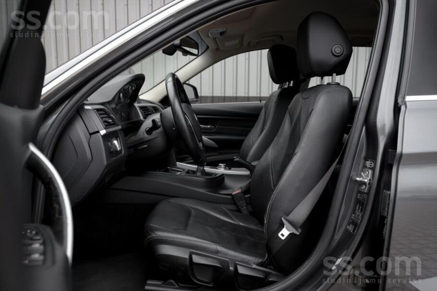 Grey BMW 318 2013 in Talsi, with an engine capacity of 2.00 L and mileage of 284 thousand km for 7950 €, photo 10 on AUTOMOTO.COM.LV