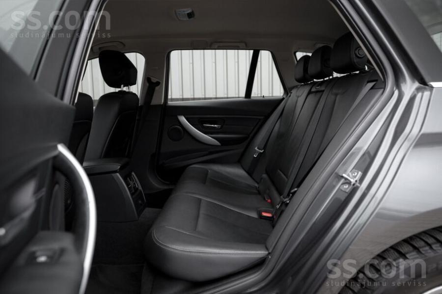 Grey BMW 318 2013 in Talsi, with an engine capacity of 2.00 L and mileage of 284 thousand km for 7950 €, photo 11 on AUTOMOTO.COM.LV