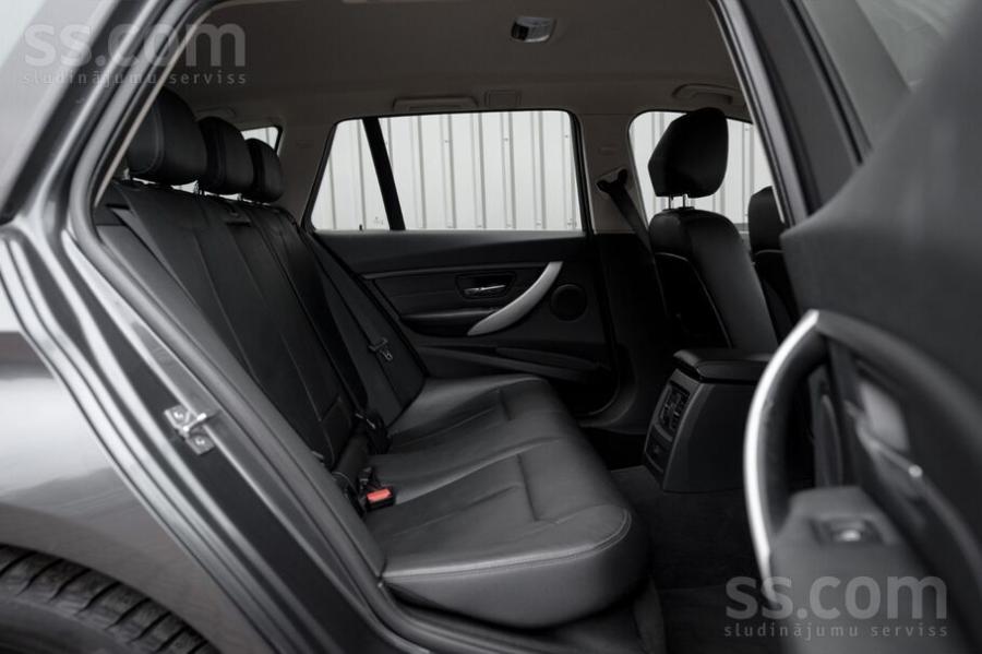 Grey BMW 318 2013 in Talsi, with an engine capacity of 2.00 L and mileage of 284 thousand km for 7950 €, photo 12 on AUTOMOTO.COM.LV