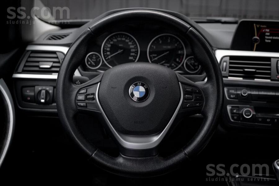 Grey BMW 318 2013 in Talsi, with an engine capacity of 2.00 L and mileage of 284 thousand km for 7950 €, photo 18 on AUTOMOTO.COM.LV