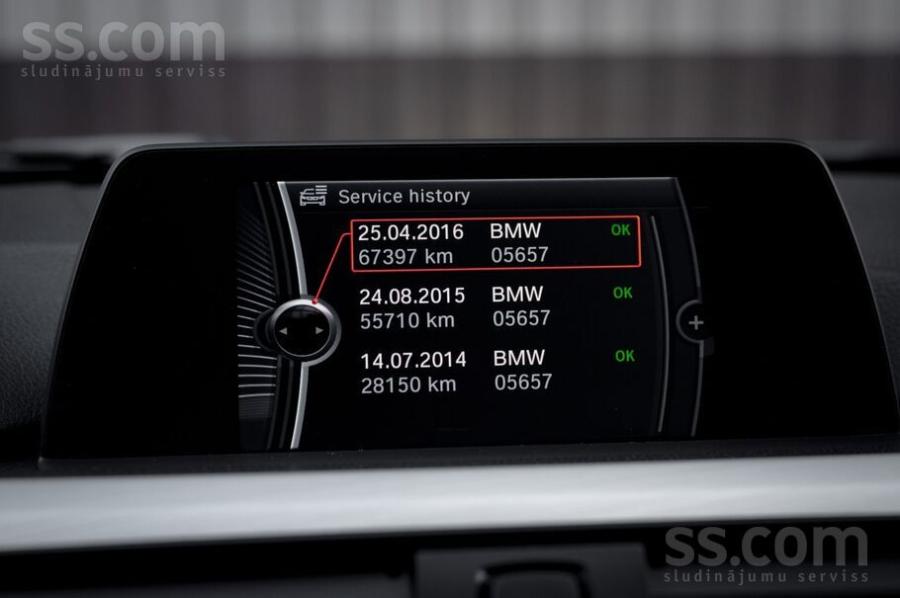 Grey BMW 318 2013 in Talsi, with an engine capacity of 2.00 L and mileage of 284 thousand km for 7950 €, photo 23 on AUTOMOTO.COM.LV