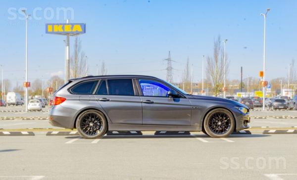 Grey BMW 318 2013 in Riga, with an engine capacity of 2.00 L and mileage of 359 thousand km for 7590 €, photo 8 on AUTOMOTO.COM.LV