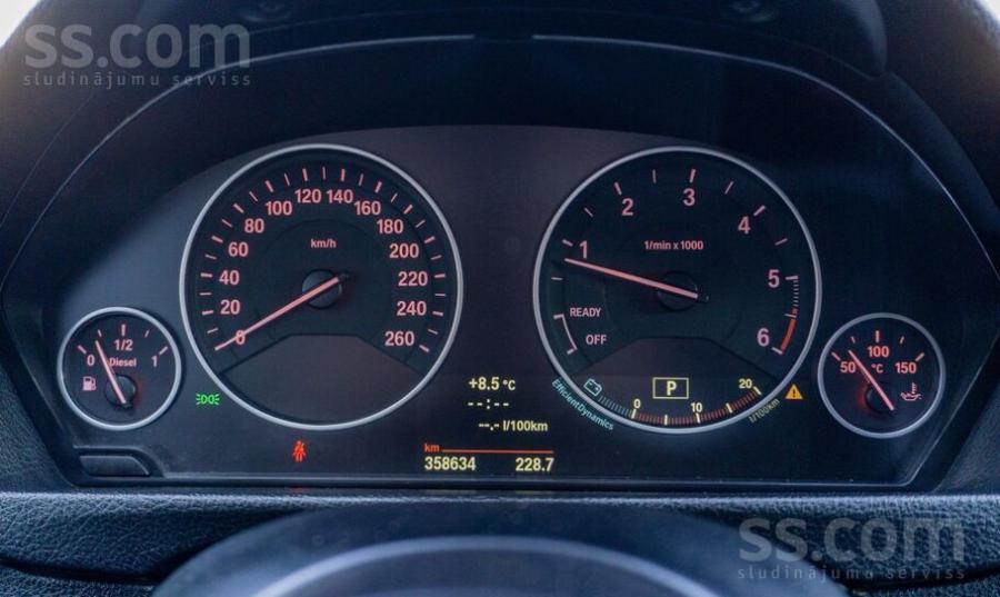 Pelēks BMW 318 2013 Rīga, ar dzinēja tilpumu 2.00 L un nobraukumu 359 tūkst. km par 7590 €, foto 24 vietnē AUTOMOTO.COM.LV