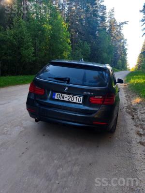 Grey BMW 318 2013 in Cesis, with an engine capacity of 2.00 L and mileage of 293 thousand km for 7700 €, photo 3 on AUTOMOTO.COM.LV