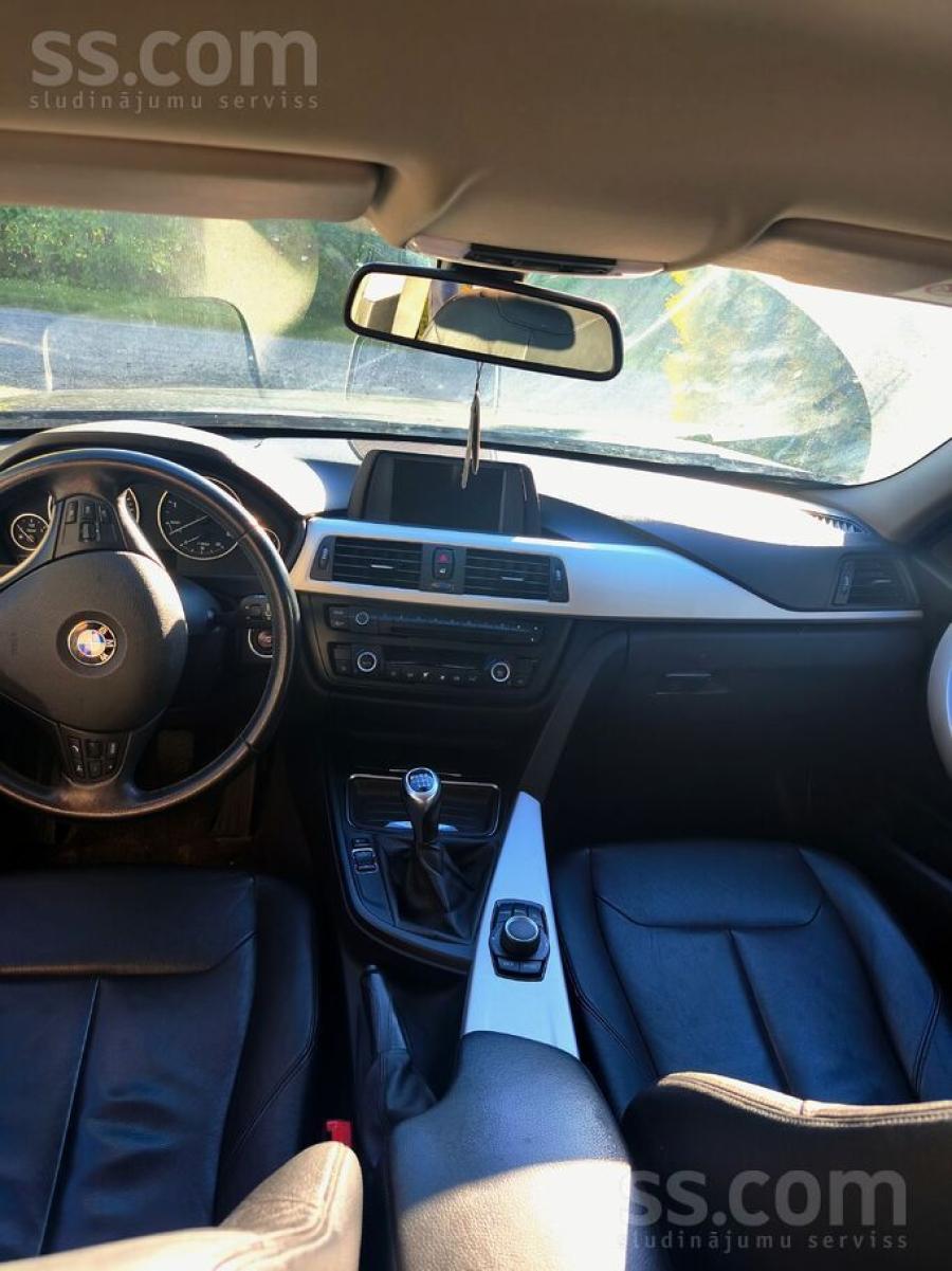 Grey BMW 318 2013 in Cesis, with an engine capacity of 2.00 L and mileage of 293 thousand km for 7700 €, photo 5 on AUTOMOTO.COM.LV