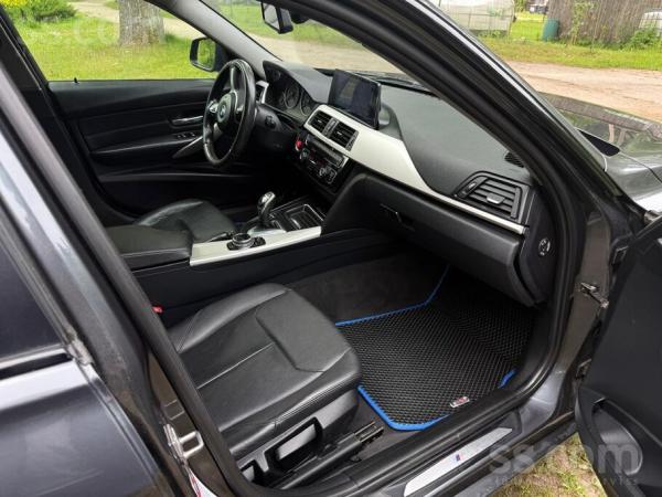 Grey BMW 318 2013 in Ogre, with an engine capacity of 2.00 L and mileage of 358 thousand km for 6999 €, photo 3 on AUTOMOTO.COM.LV