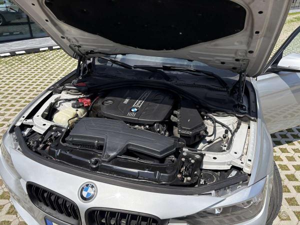 Grey BMW 318 2013 in Kaunas, with an engine capacity of 2.00 L and mileage of 307 thousand km for 6350 €, photo 10 on AUTOMOTO.COM.LV