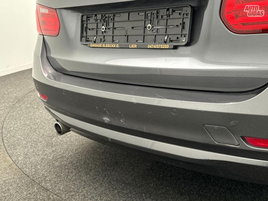Grey BMW 318 2013 in Vilnius, with an engine capacity of 2.00 L and mileage of 238 thousand km for 8300 €, photo 14 on AUTOMOTO.COM.LV