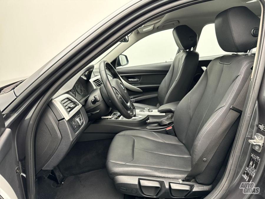 Grey BMW 318 2013 in Vilnius, with an engine capacity of 2.00 L and mileage of 238 thousand km for 8300 €, photo 21 on AUTOMOTO.COM.LV