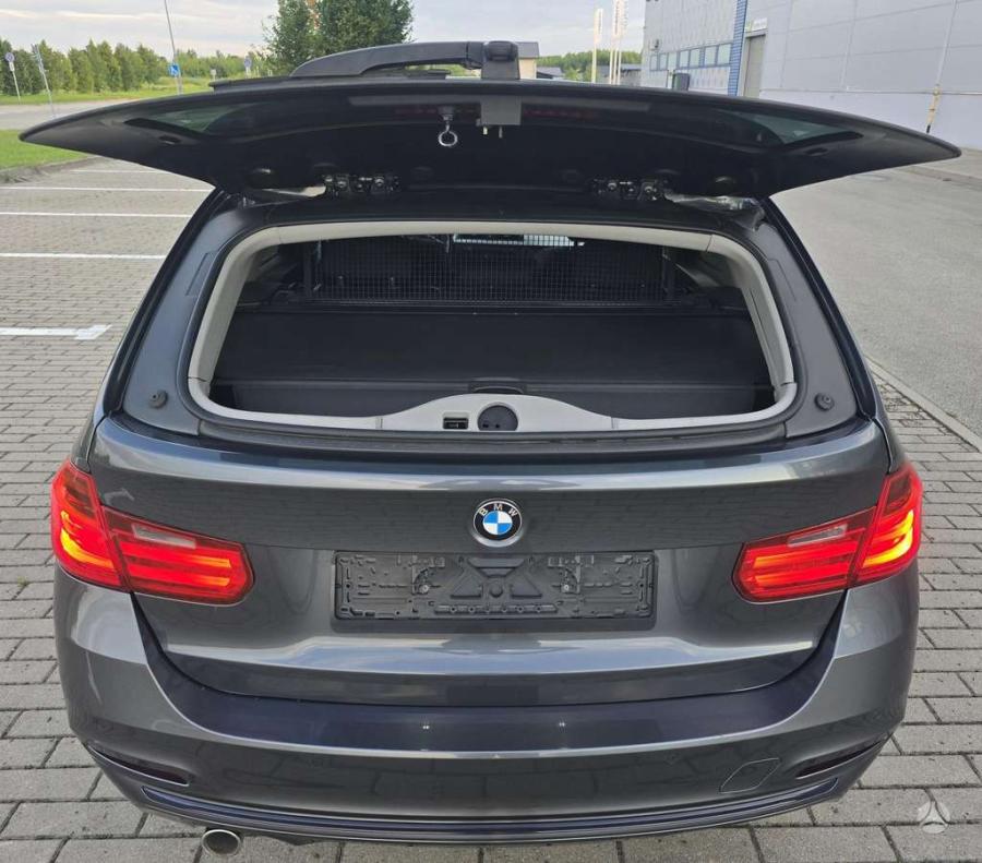 Grey BMW 318 2013 in Panevezys, with an engine capacity of 2.00 L and mileage of 230 thousand km for 5499 €, photo 29 on AUTOMOTO.COM.LV