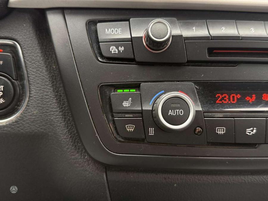 Grey BMW 318 2013 in Vilnius, with an engine capacity of 2.00 L and mileage of 309 thousand km for 5900 €, photo 25 on AUTOMOTO.COM.LV