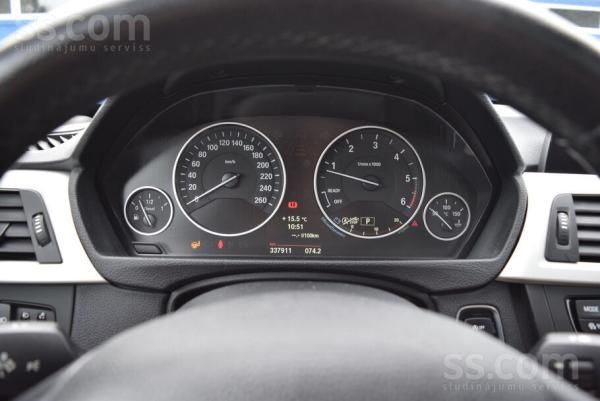 Pelēks BMW 318 2013 Rīga, ar dzinēja tilpumu 2.00 L un nobraukumu 338 tūkst. km par 6500 €, foto 7 vietnē AUTOMOTO.COM.LV