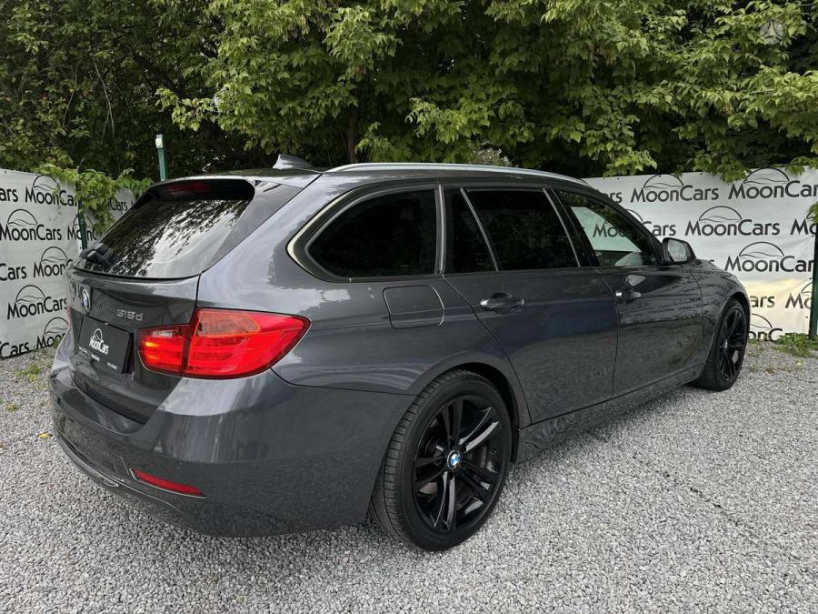 Grey BMW 318 2013 in Vilnius, with an engine capacity of 2.00 L and mileage of 430 thousand km for 6100 €, photo 7 on AUTOMOTO.COM.LV