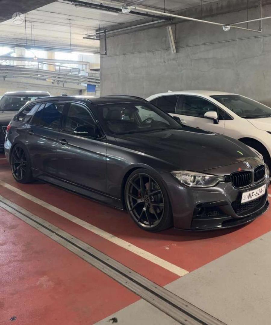 Grey BMW 318 2013 in Kaunas, with an engine capacity of 2.00 L and mileage of 313 thousand km for 8150 €, photo 1 on AUTOMOTO.COM.LV