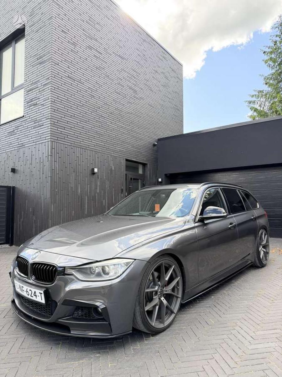 Grey BMW 318 2013 in Kaunas, with an engine capacity of 2.00 L and mileage of 313 thousand km for 8150 €, photo 3 on AUTOMOTO.COM.LV
