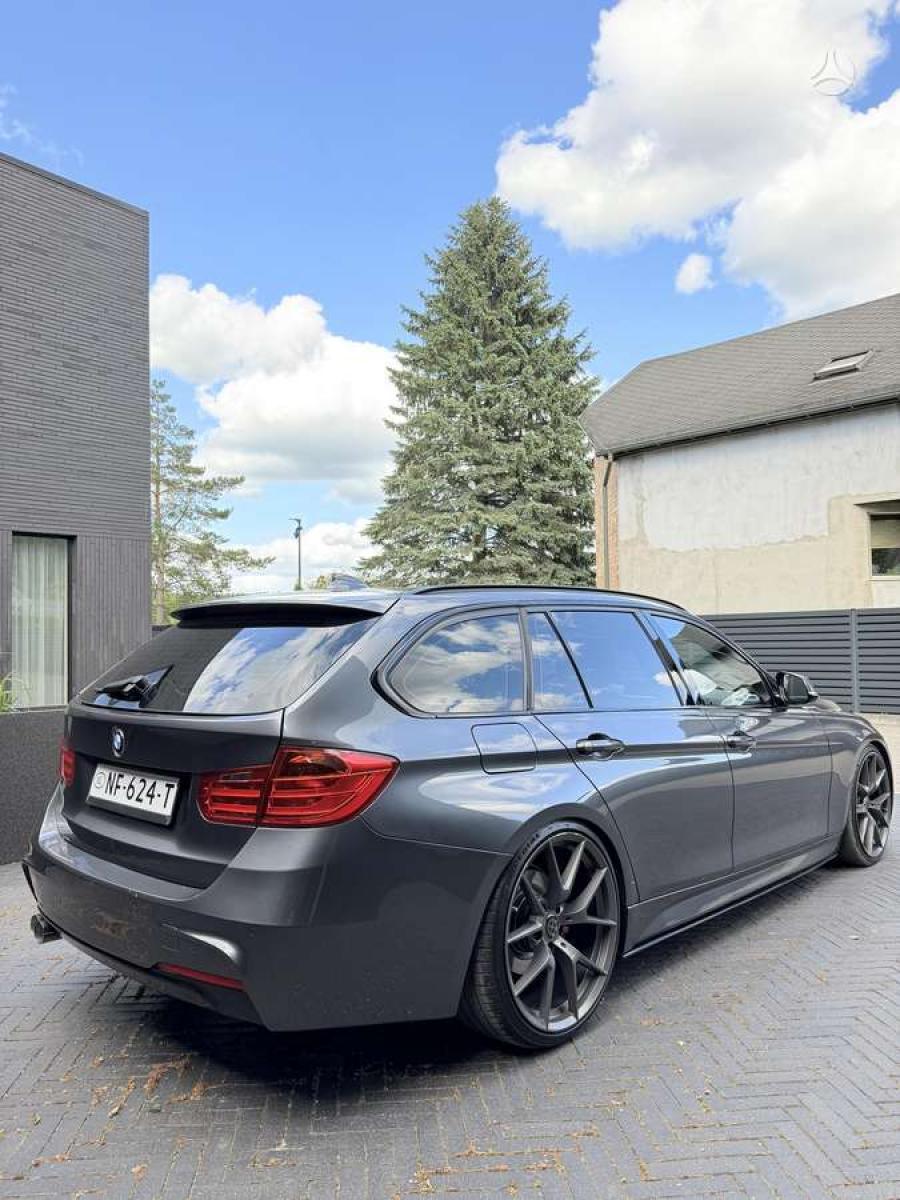 Grey BMW 318 2013 in Kaunas, with an engine capacity of 2.00 L and mileage of 313 thousand km for 8150 €, photo 6 on AUTOMOTO.COM.LV