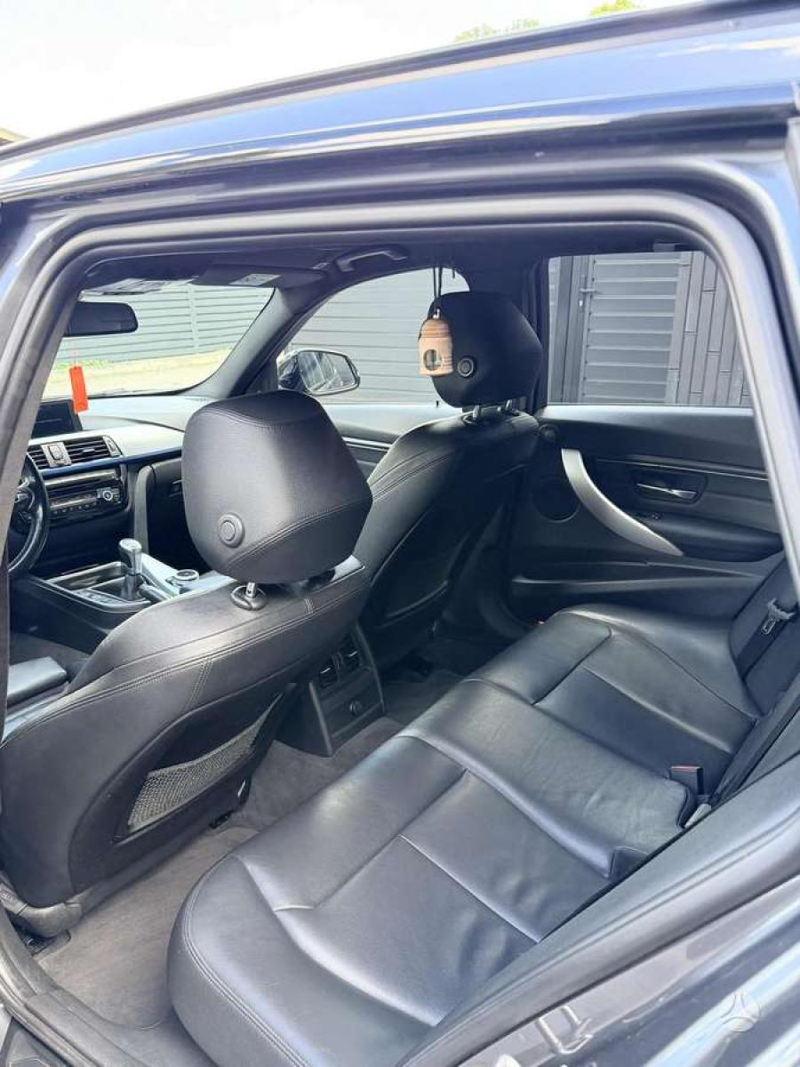 Grey BMW 318 2013 in Kaunas, with an engine capacity of 2.00 L and mileage of 313 thousand km for 8150 €, photo 11 on AUTOMOTO.COM.LV